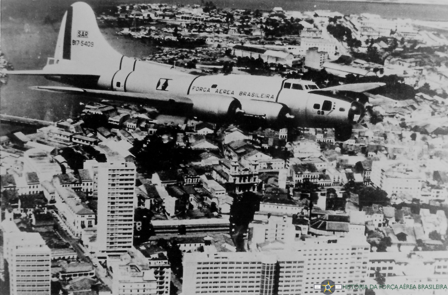 Boeing B-17G Fortaleza Voadora – História da Força Aérea Brasileira