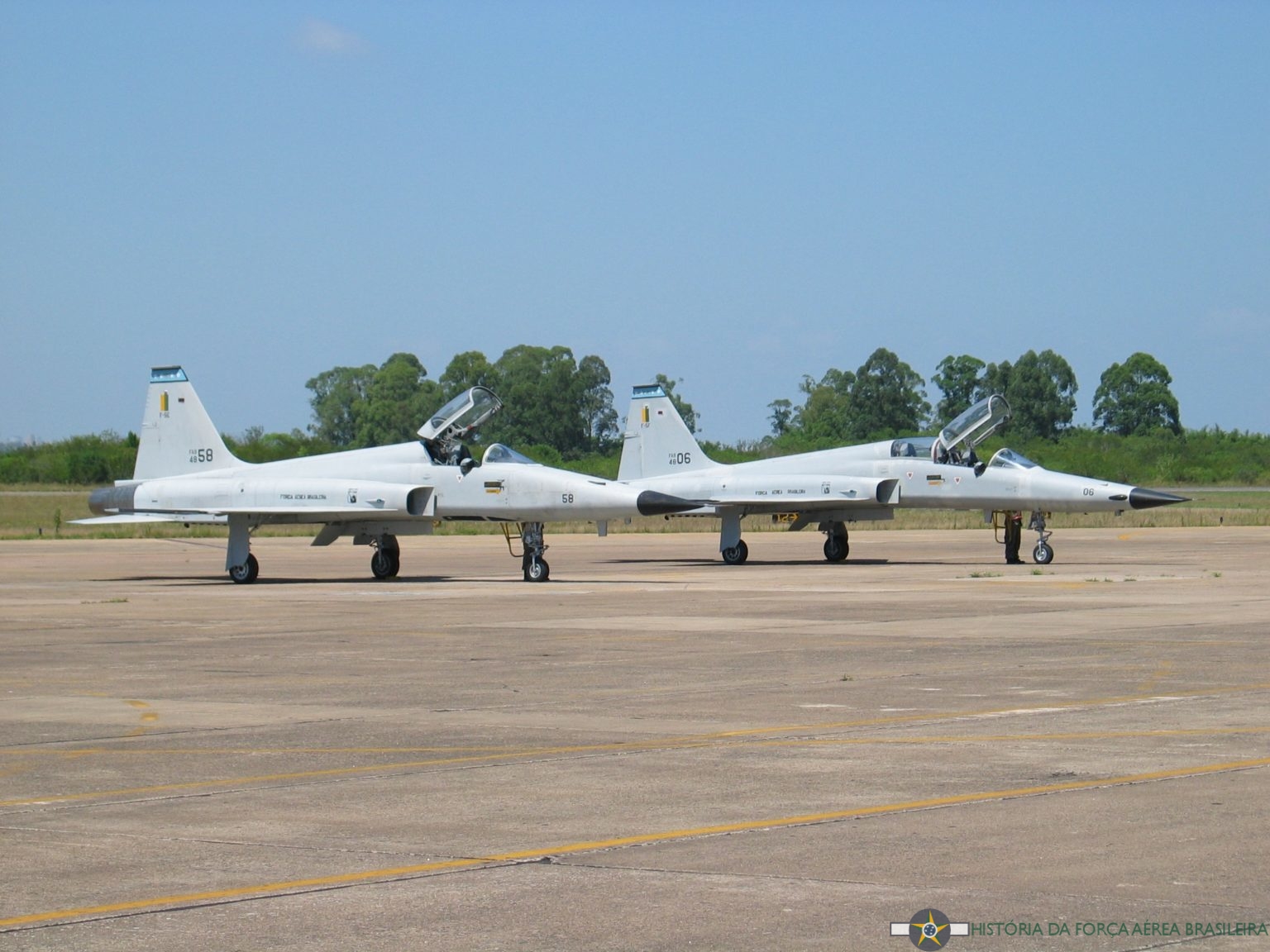 Northrop F 5 Tiger Ii História Da Força Aérea Brasileira