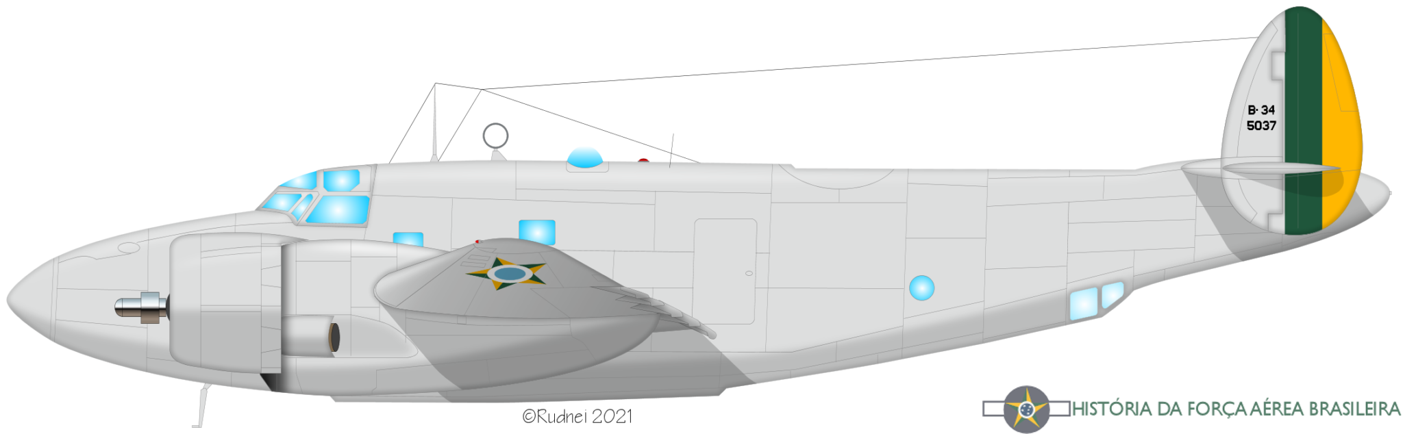 Lockheed-Vega PV-1 Ventura B-34 – História da Força Aérea Brasileira